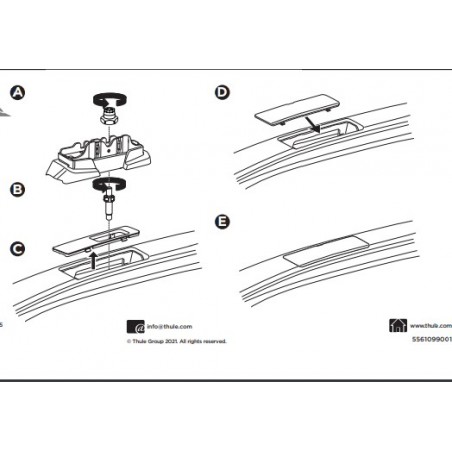 Kit De Anclaje Thule 187055